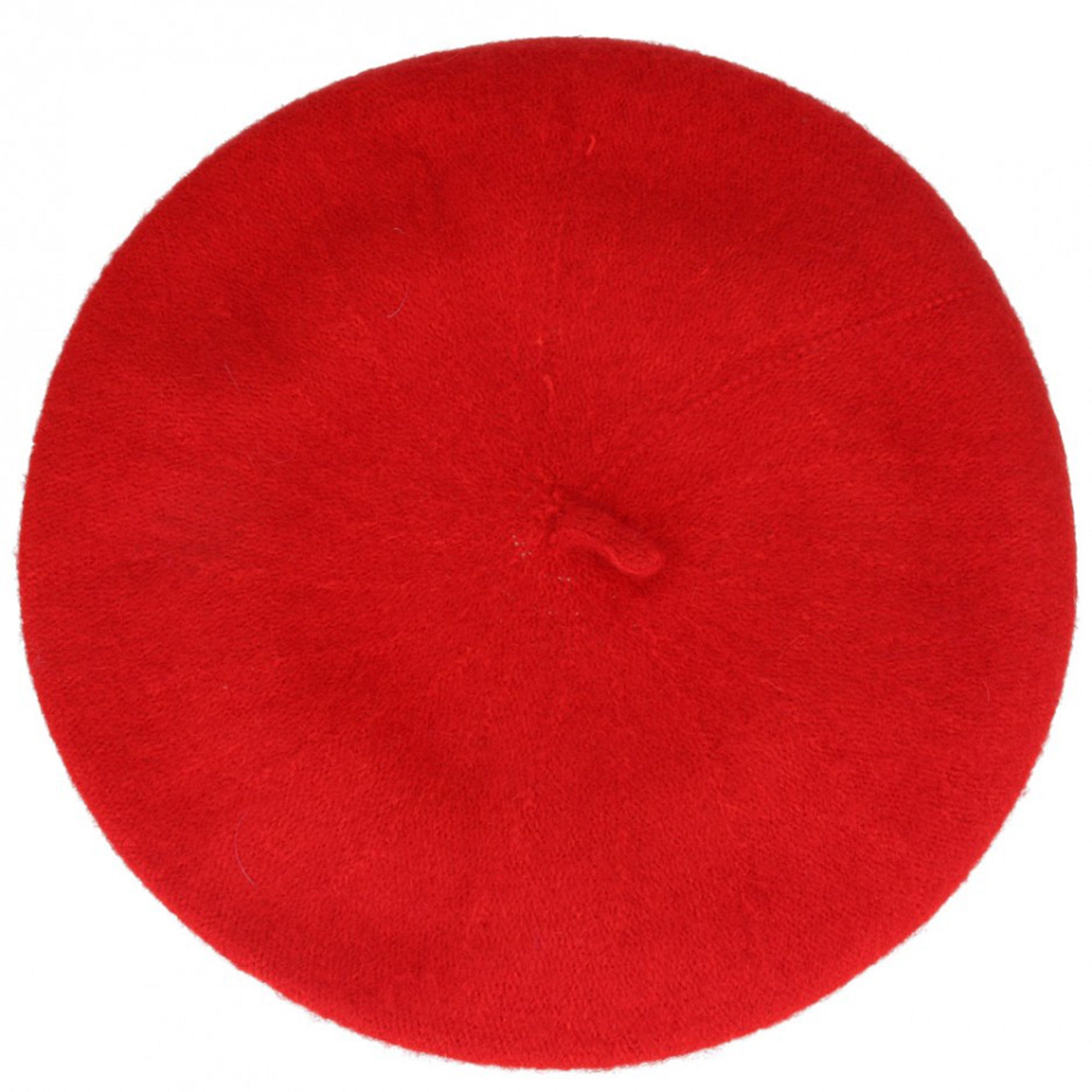 The Hat Shop | Maz Classic 100% Wool Red Beret